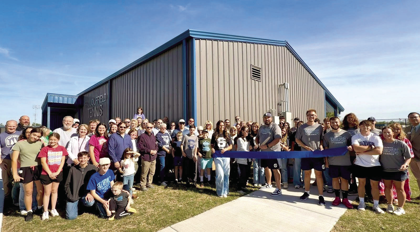 Shawnee Tennis holds ribbon cutting for new complex | Countywide & Sun