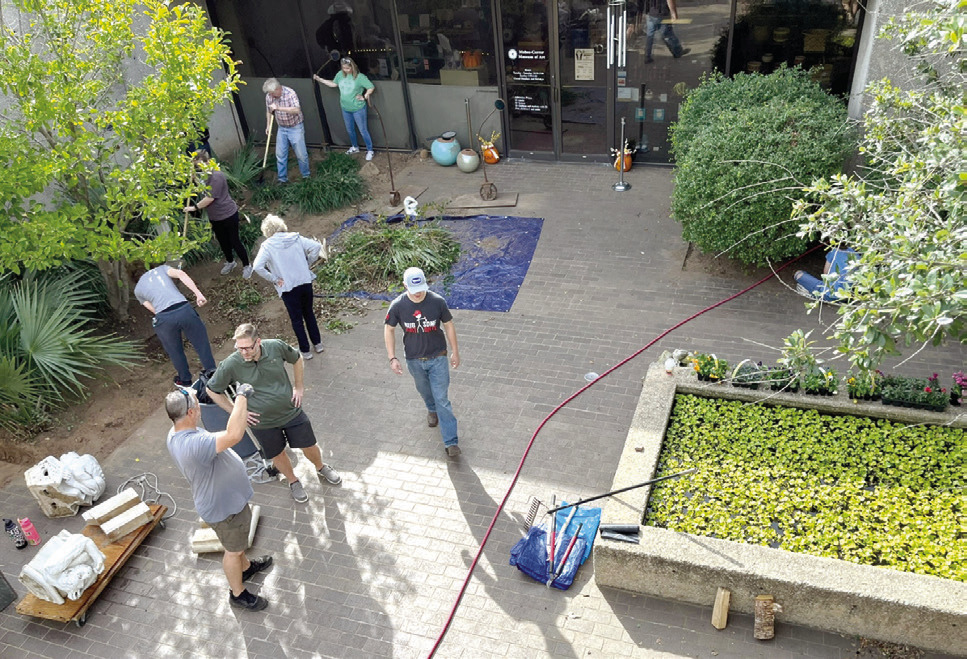 Newly Renovated Courtyard At MGMoA, Thanks to Boy Scout Troop ...