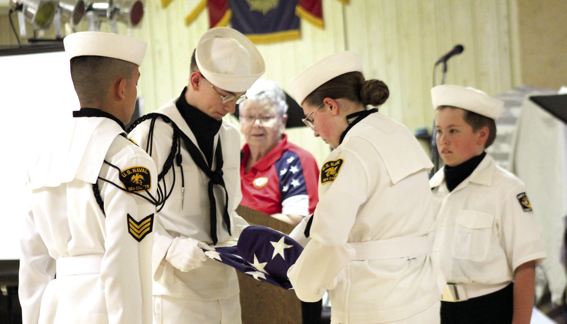 Weather Prevents Flag Retirement Ceremony, Flag Day Indoor Ceremony ...